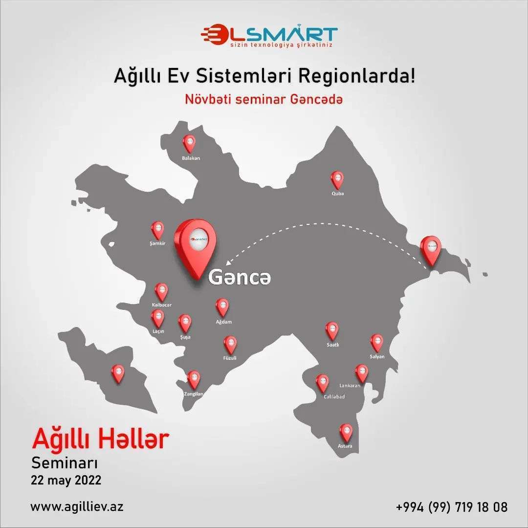 Gəncədə keçirilən “Ağıllı Ev” təqdimatı